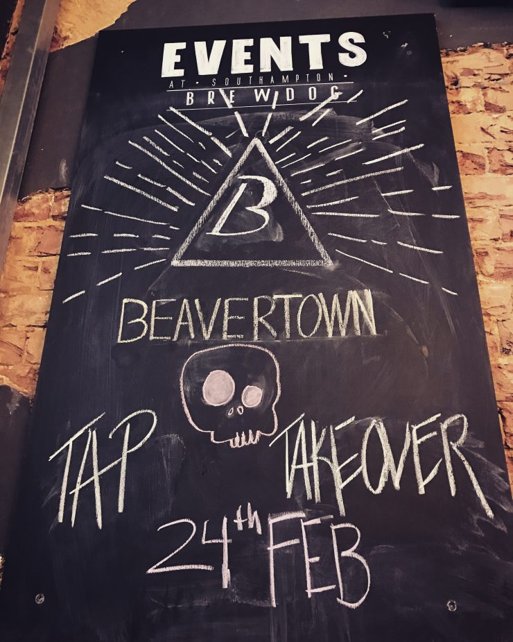 Brew Dog Southampton's Beavertown Tap Takeover | Strong Island