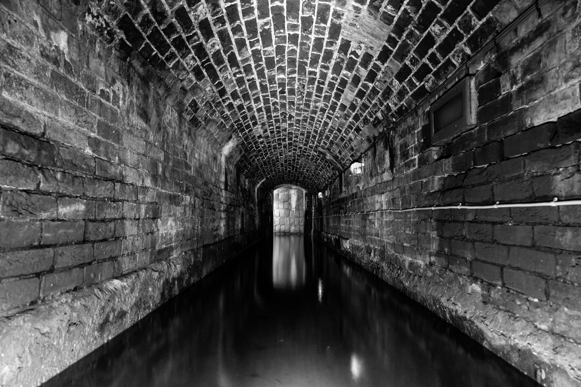 Photographing Lights in Southsea Castle's Flooded Tunnel | Strong Island
