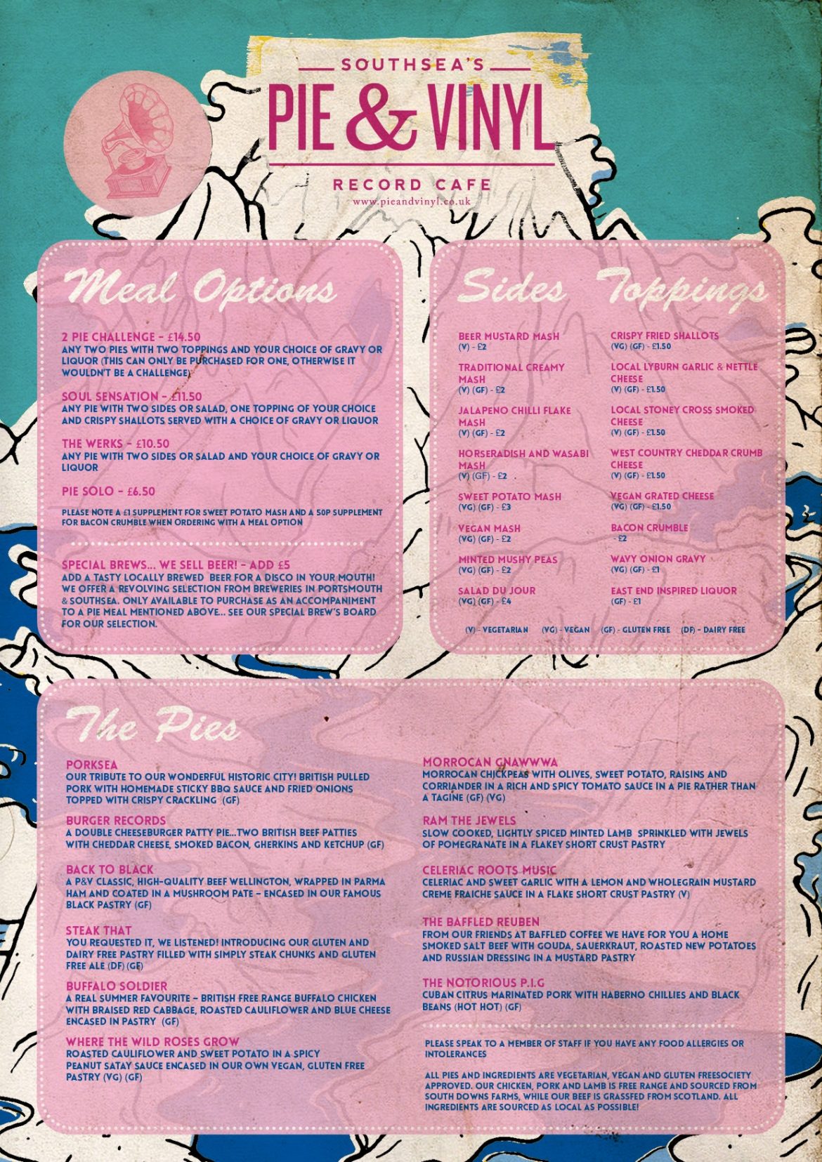 Pie & Vinyl's New Summer Menu | Strong Island